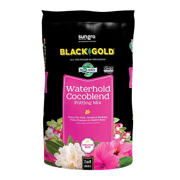 Sungro Black Gold Waterhold Cocoblend - 2 CFT Bag - Pallet of 40 – Grow It Depot