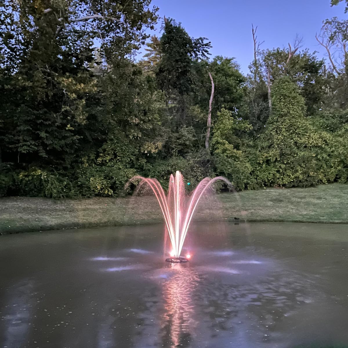 HALF OFF PONDS Floating Fountain – 1 HP Pond Aerator, 200' Cord – 15,0 ...
