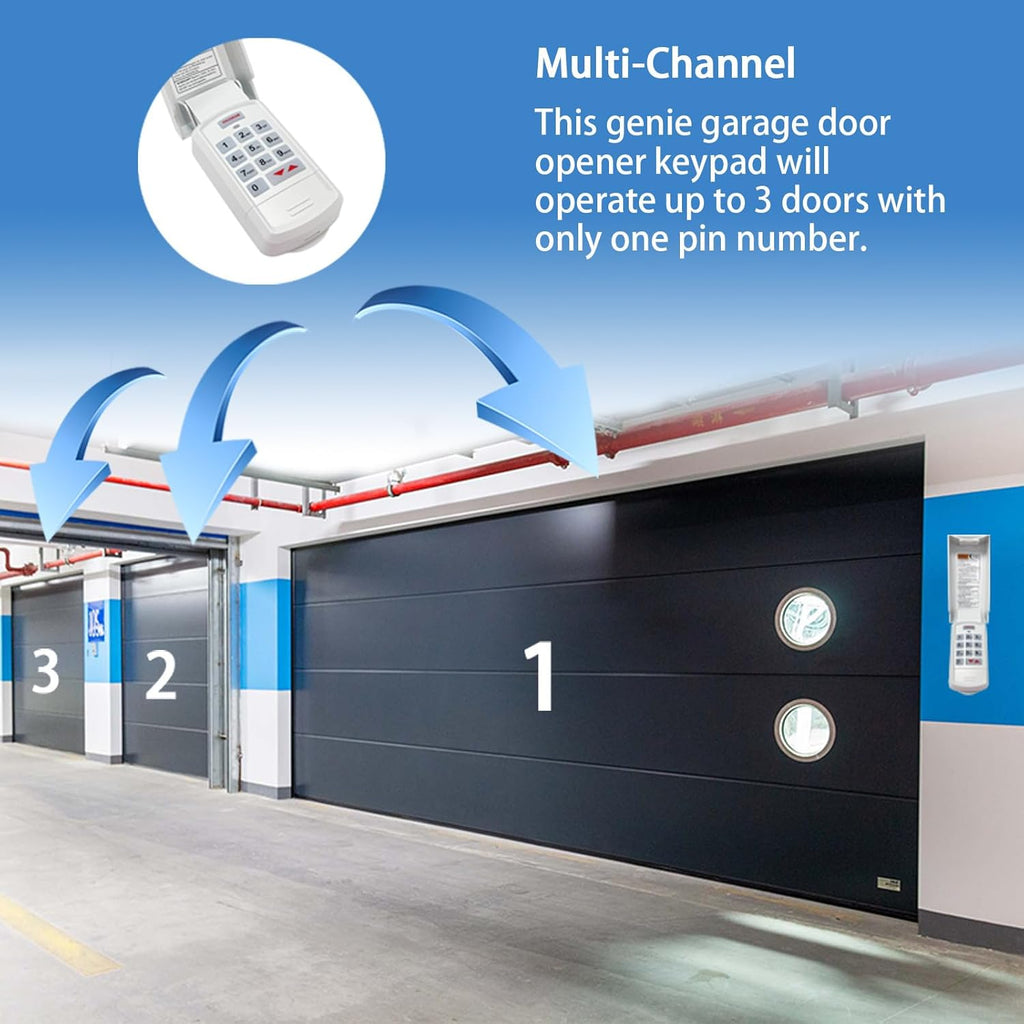 for Genie Garage Door Opener Keypad Compatible with All Genie Intellic ...