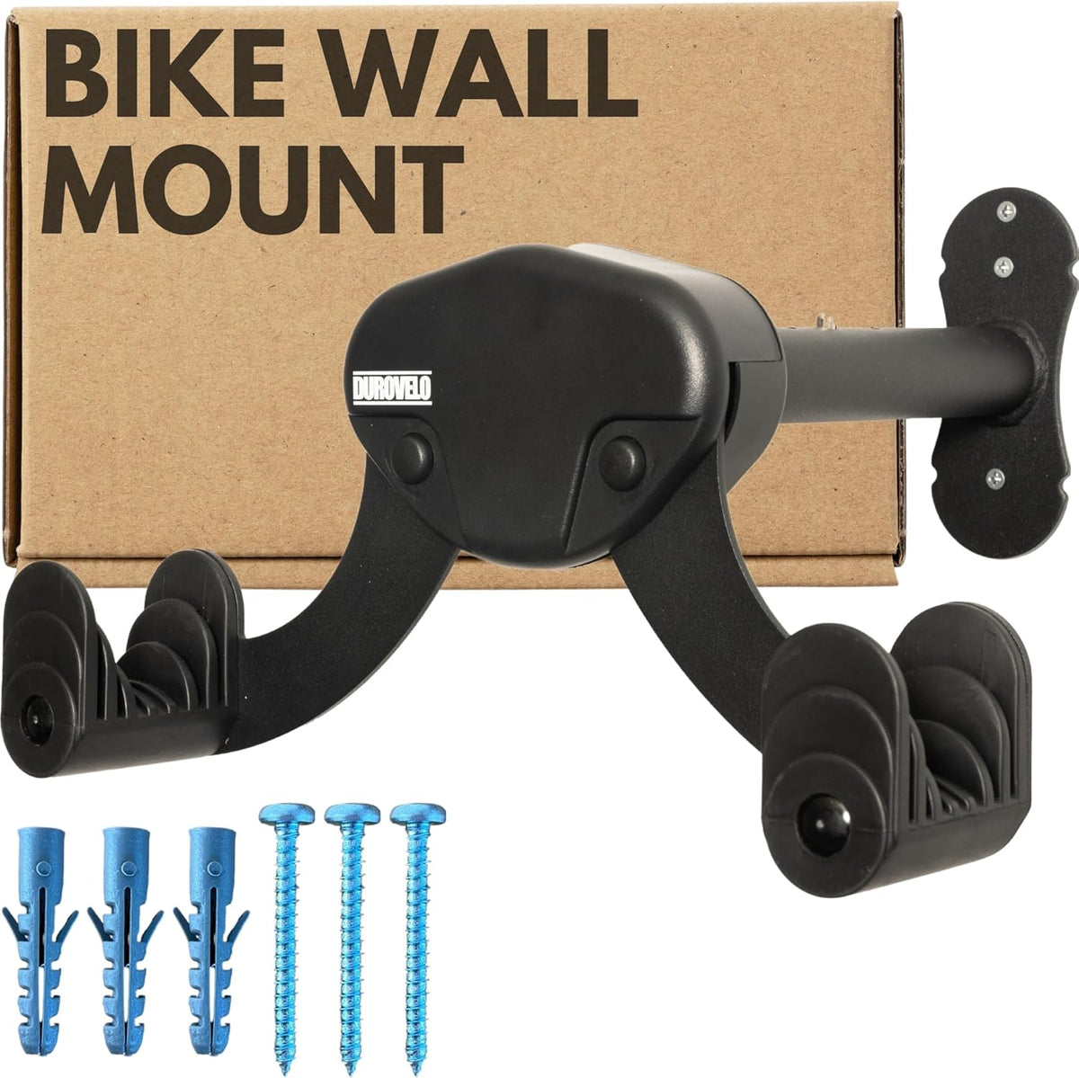 Bike Wall Mount - Horizontal Wall Hanger, Adjustable Design for Road ...