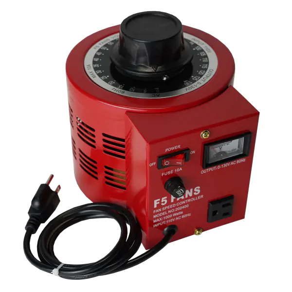 F5 Single Outlet Variable Voltage Speed Controller (10A 1000W 1kV ...