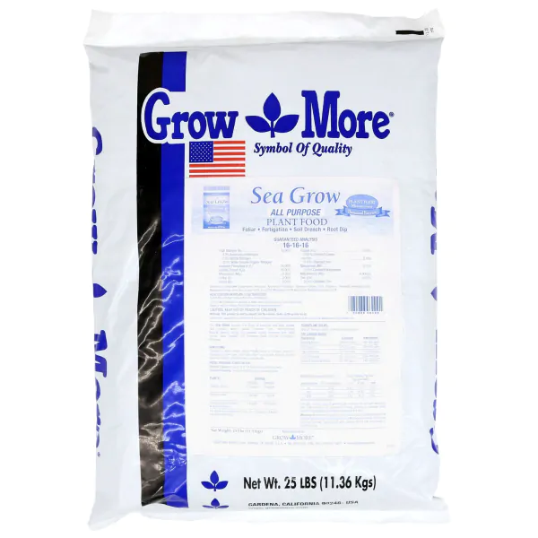 Grow More Sea Grow All Purpose (16-16-16), 25 lbs. – Grow It Depot