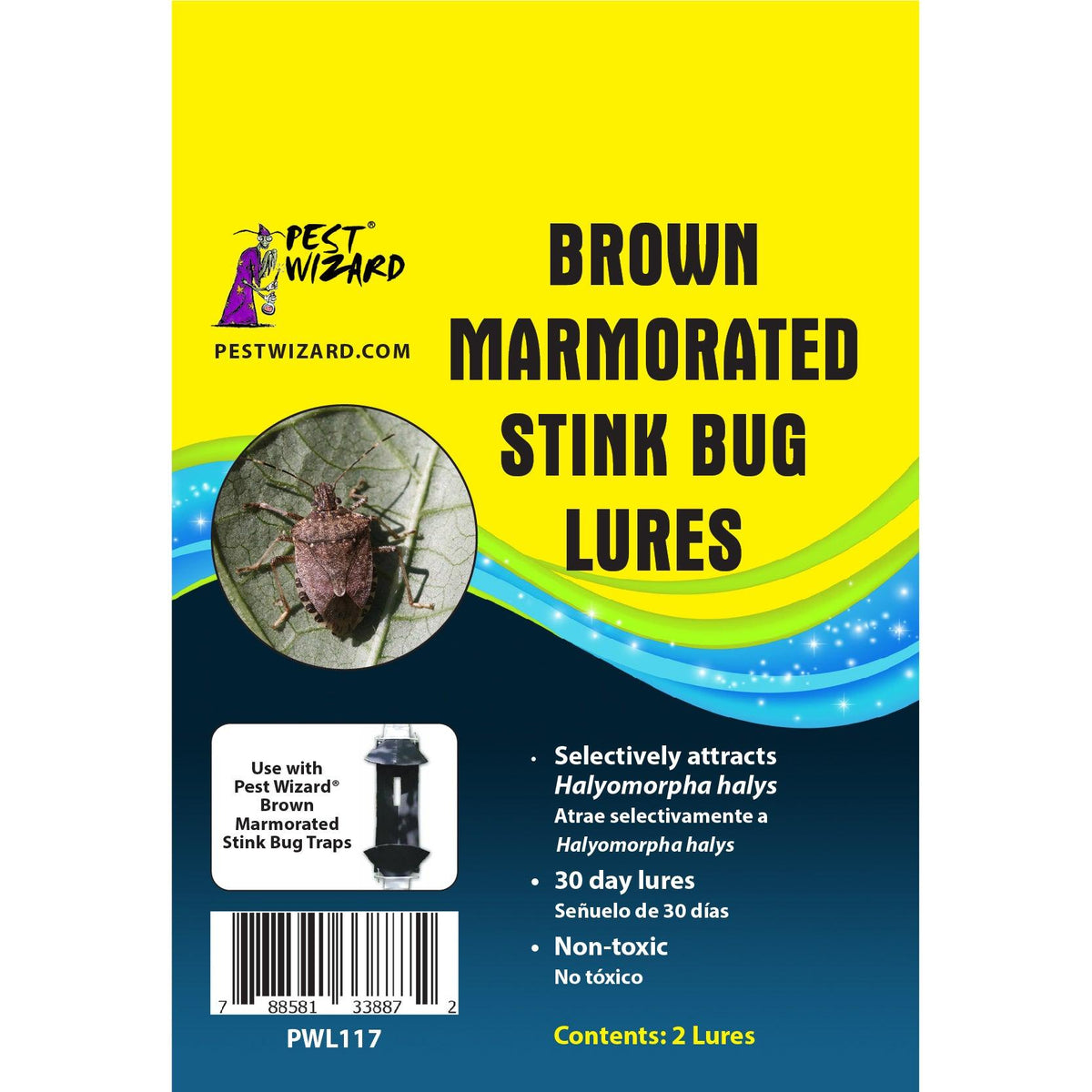 Pest Wizard Brown Marmorated Stink Bug Lure 2-Pack – Grow It Depot