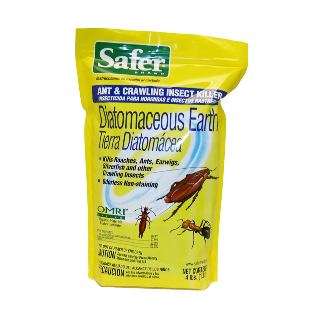 Safer Diatomaceous Earth Insect Killer 4 Lb – Grow It Depot