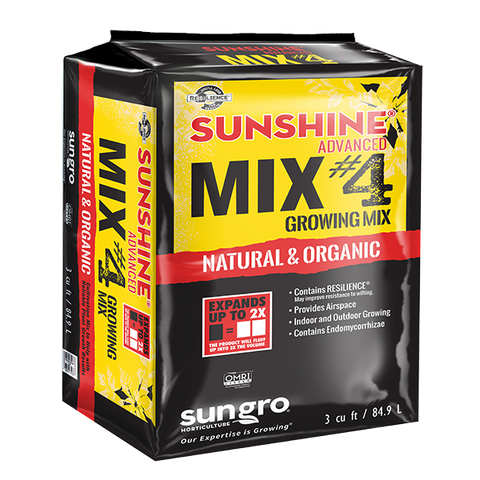 SUNSHINE Advance Mix #4 – West 2 - 3 CFC Bag – Grow It Depot