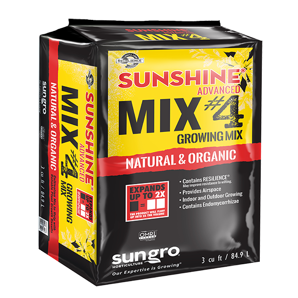 SUNSHINE Advance Mix #4 – North Central - 3 CFC Bag – Grow It Depot