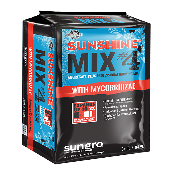 SUNSHINE Mix #4 w/ Mycorrhizae – West 2 - 3 CFC Bag - Pallet of 35 ...