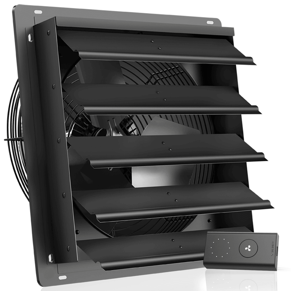 AC Infinity AIRLIFT S20, Shutter Exhaust Ventilation Fan 20", Speed Co ...
