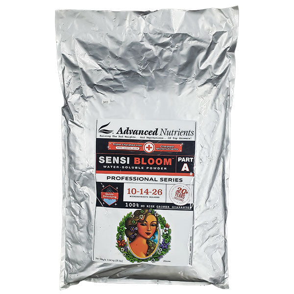 Advanced Nutrients®, Sensi Bloom™, Part A, Water Soluble Powder (25 lb ...
