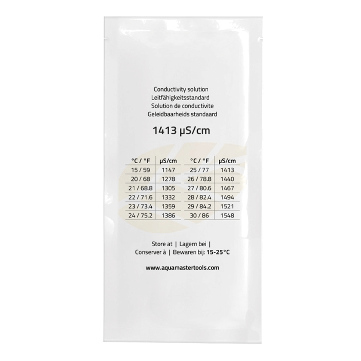 Aqua Master Calibration Solution EC1413 20ml Sachet – Grow It Depot