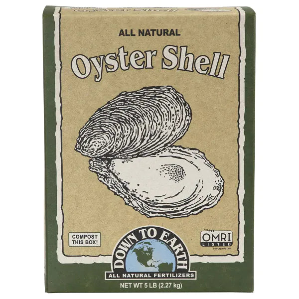 Down to Earth Oyster Shell 5 lb – Grow It Depot