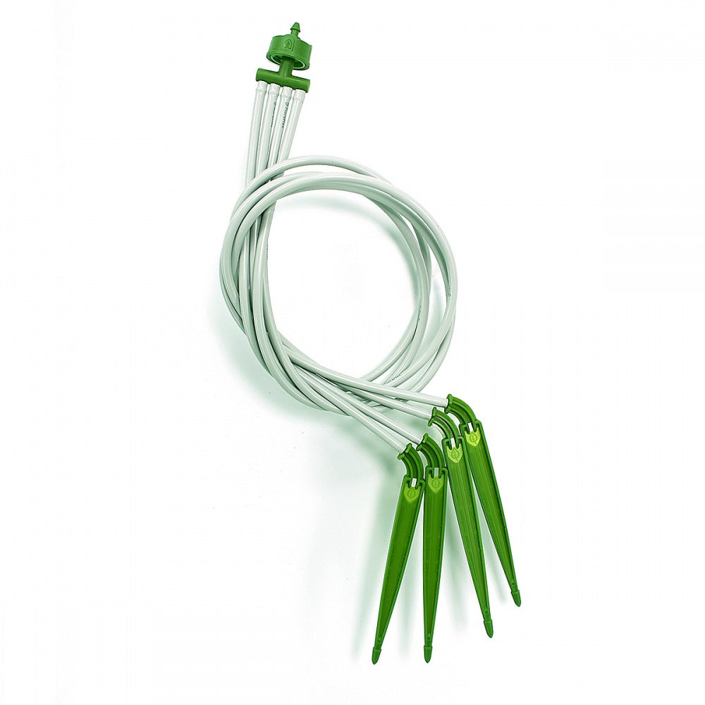 FloraFlex MICRO DRIP | 4-WAY PARALLEL SPLIT MICRO TUBE DRIPPER ASSEMBL ...