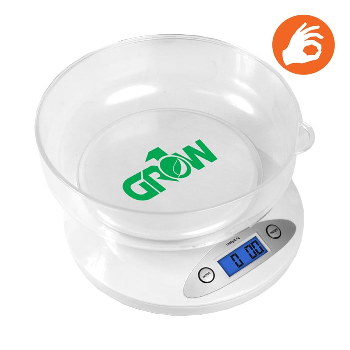 Grow1 Nutrient Digital Scale w/ bowl 2.5 lb. – Grow It Depot