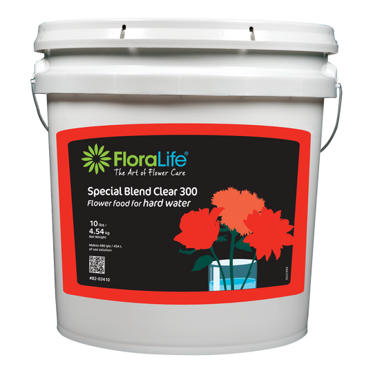 FLORALIFE SPECIAL BLEND 300 FLOWER FOOD POWDER FOR HARD WATER, 10 LB ...