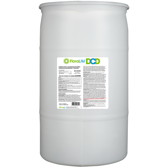 FLORALIFE D.C.D. CLEANER, 30 GAL - Pallet of 4 – Grow It Depot