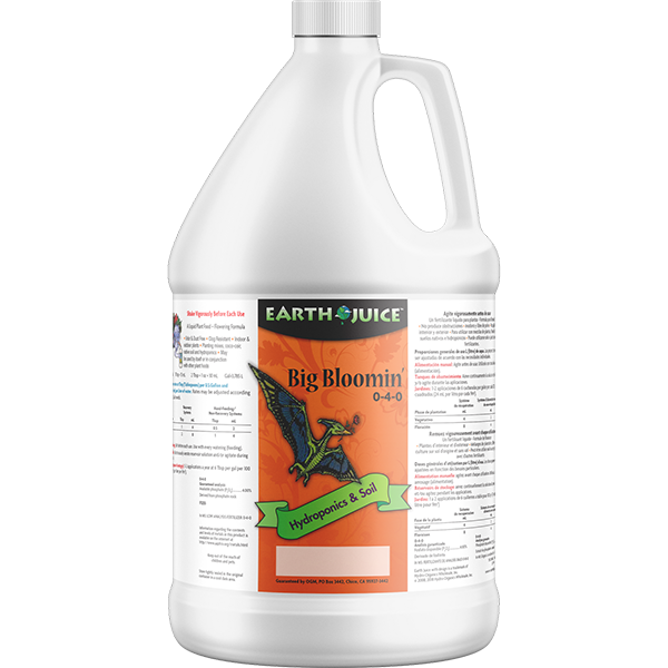 Earth Juice Big Bloomin - 1 GAL / 4 L - Case of 4 – Grow It Depot