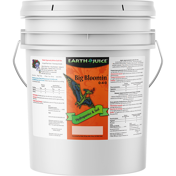 Earth Juice Big Bloomin - 5 GAL / 20 L - Case of 5 – Grow It Depot