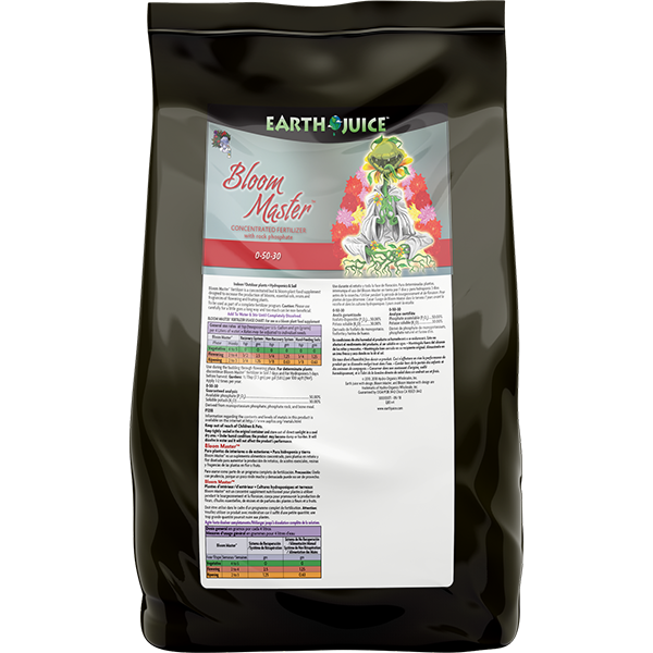 Earth Juice Bloom Master - 3 LB / 1.36 KG - Case of 16 – Grow It Depot