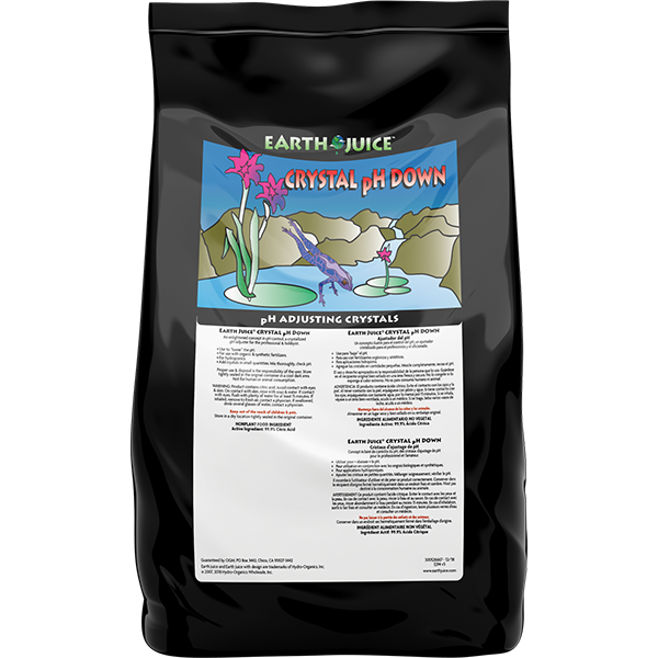 Earth Juice Crystal pH Down - 1.6 LB / 725 GM [Case of 12] – Grow It Depot