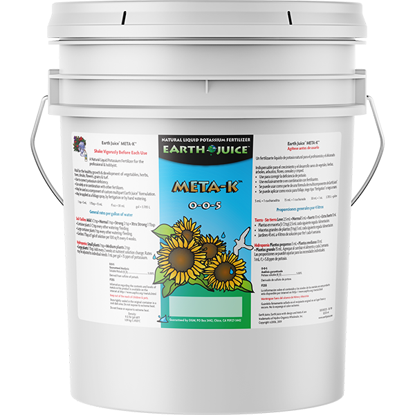 Earth Juice Meta-K - 5 GAL / 20 L - Case of 5 – Grow It Depot
