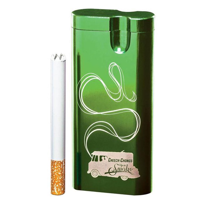 Dugout Cheech & Chong ""Dugout"" C&C Aluminum Green – Grow It Depot