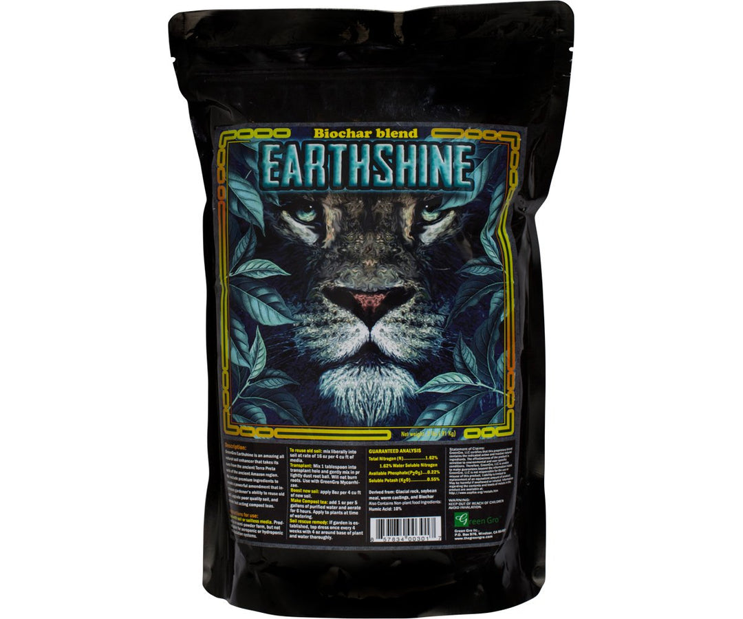 Earthshine Soil Booster with Biochar 2 lbs – Grow It Depot