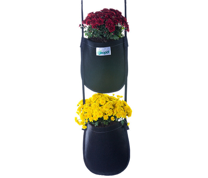 GeoPot Hanging Garden - 2 Pocket – Grow It Depot