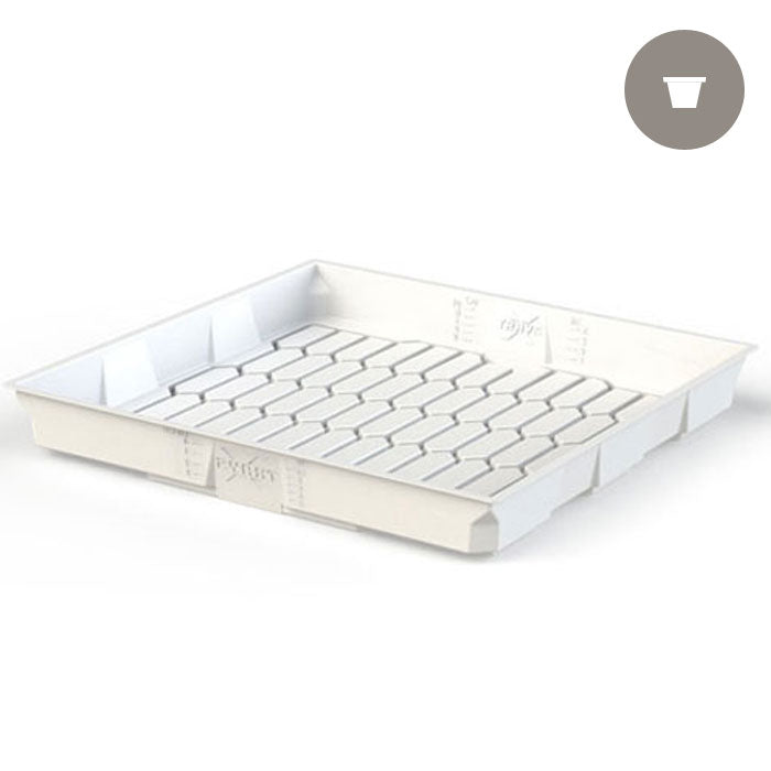 4x4 White X-Trays Heavy Duty Flood Table – Grow It Depot