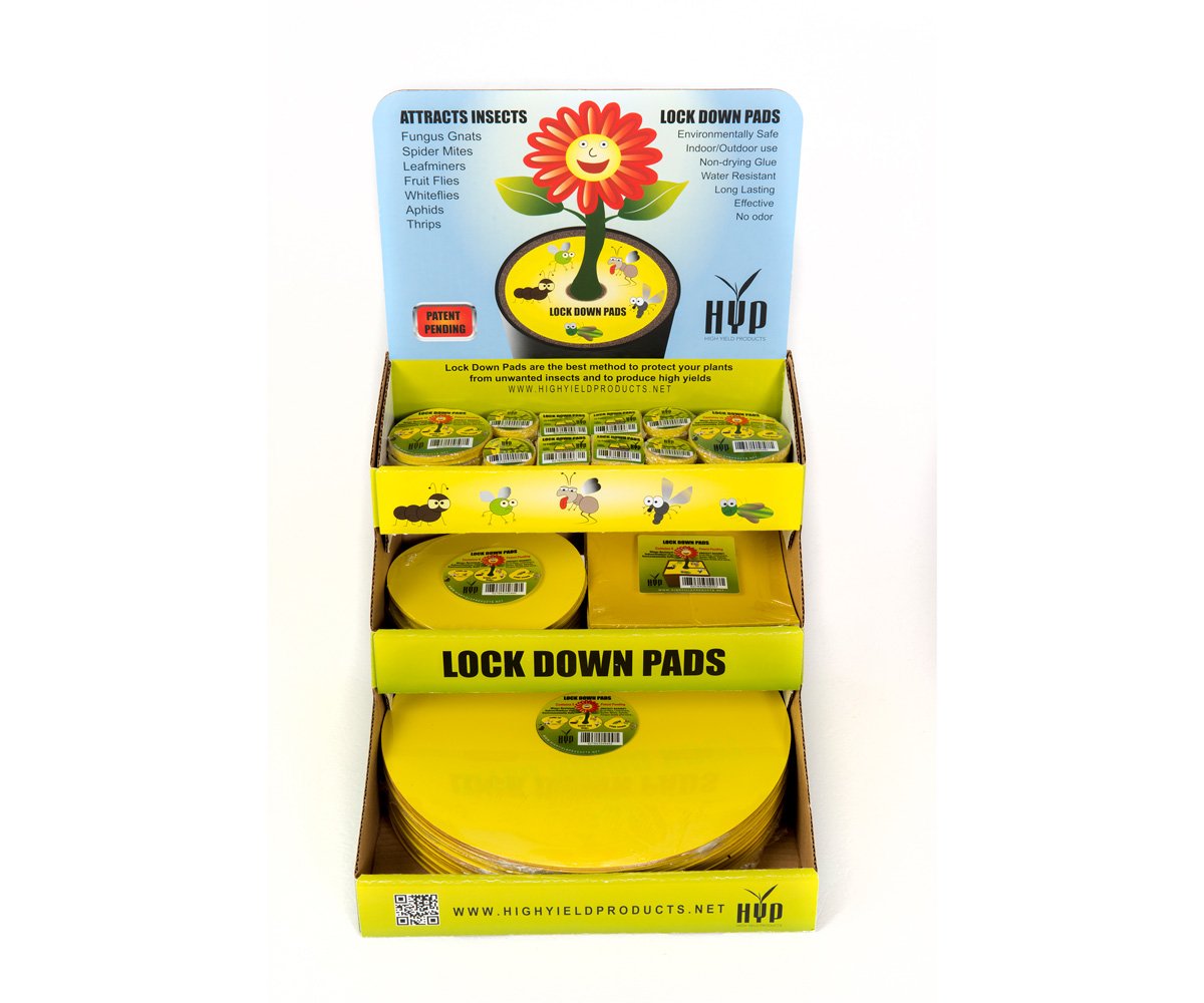 12" Lock Down Pads (5 per pack) – Grow It Depot