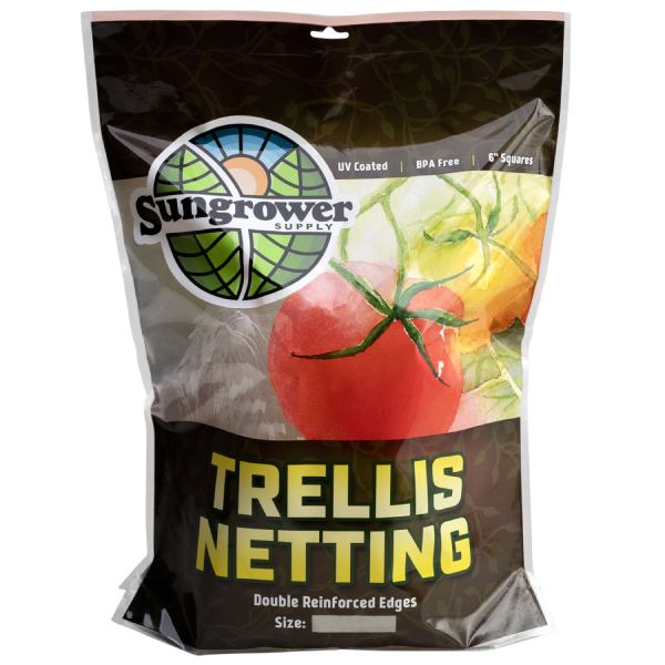 Sungrower Trellis Netting Roll - 4' x 3280' - Pallet of 20 – Grow It Depot