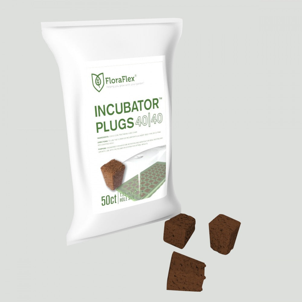 FloraFlex Incubator - 40|40 Coco Plugs – Grow It Depot