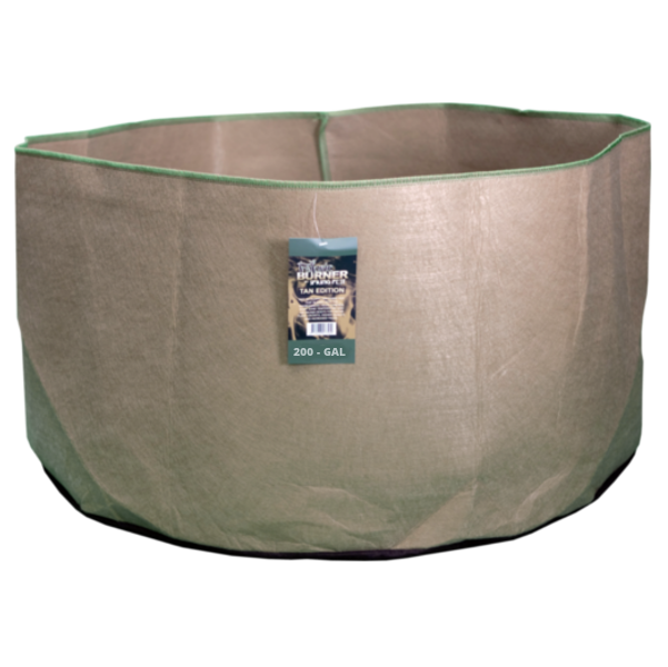 Tan Burner Pot - 200 Gal - Bronze Green Thread/Tan Fabric - Case of 20 ...
